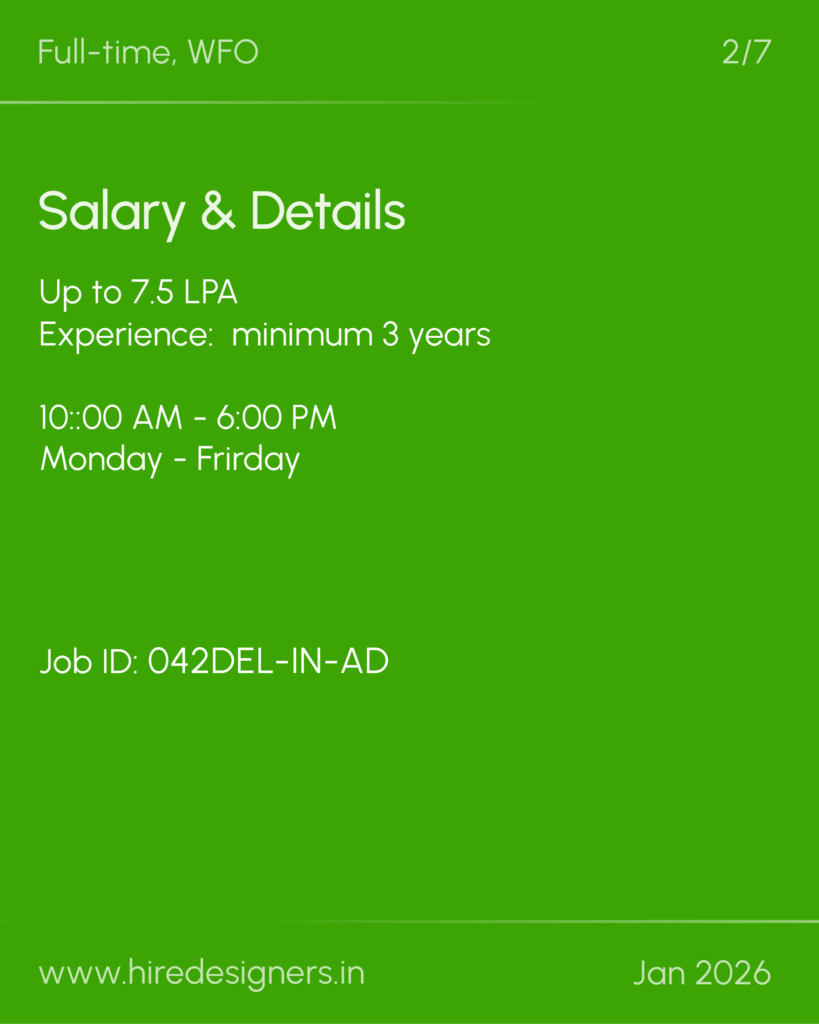 Sr Interior Designer - Hire Designers